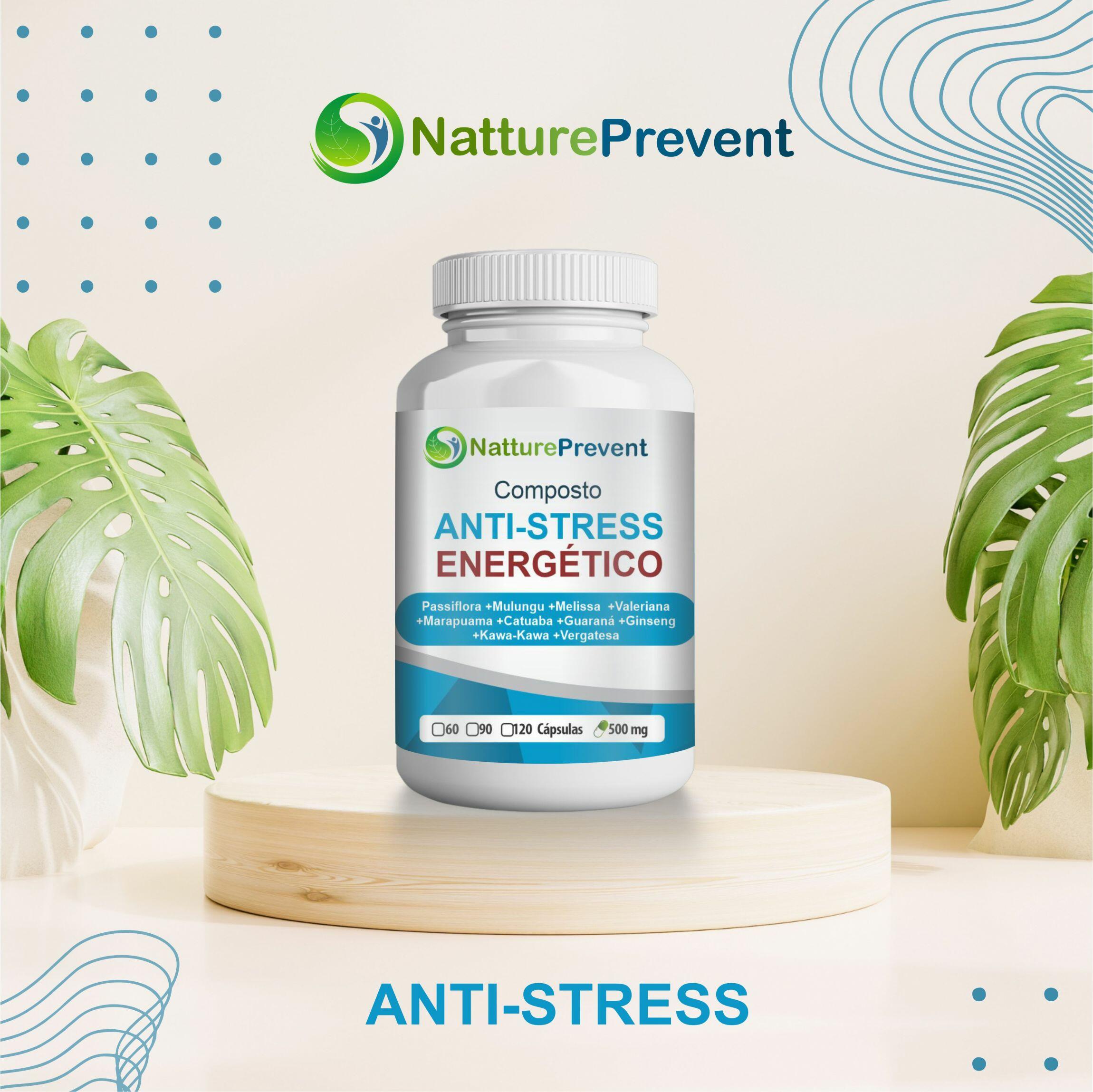 Comprar Anti-Stress Energético Composto 500 mg - de R$21,49 a R$28,66