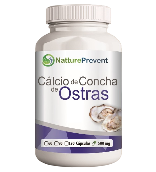 Comprar Cálcio de Concha De Ostra 500 mg - de R$21,49 a R$28,66 ...