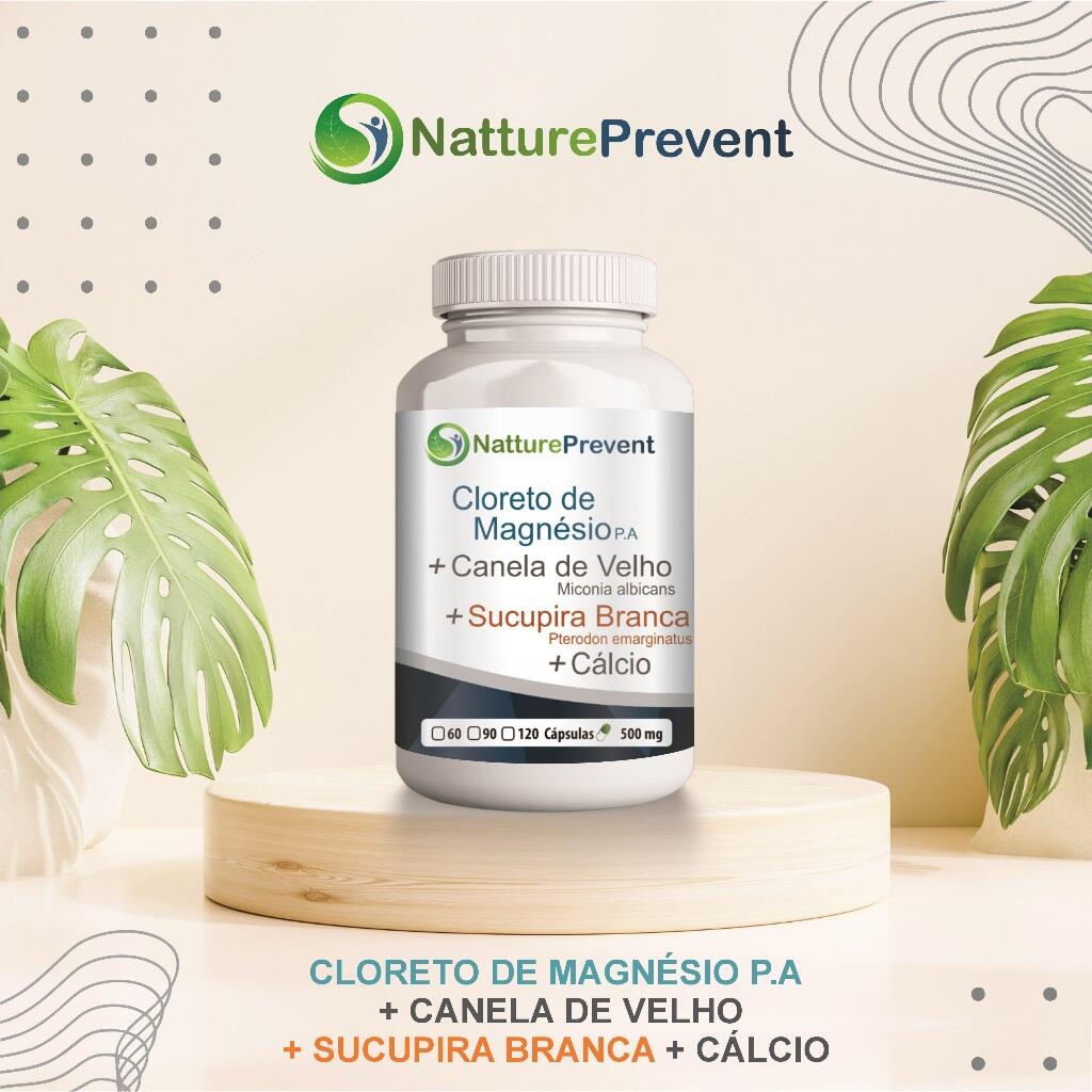Comprar Cloreto de Magnésio P.A., Canela de Velho, Sucupira e Cálcio 500 mg - de R$20,60 a R$26 ...