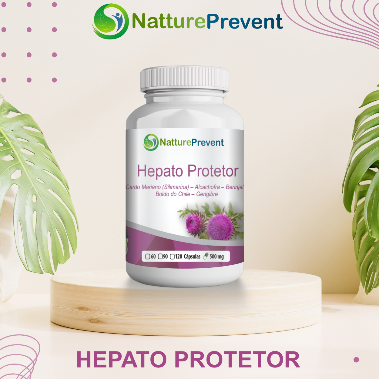 Comprar Hepato Protetor Composto 500 mg - Cardo Mariano (Silimarina ...