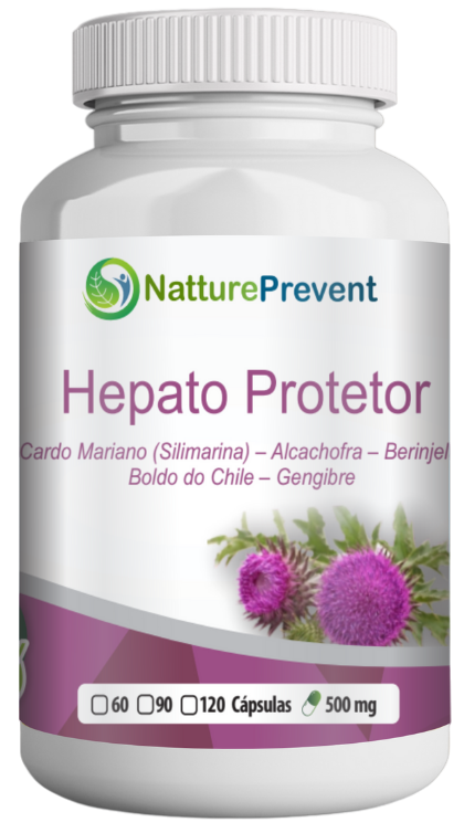 Comprar Hepato Protetor Composto 500 mg - Cardo Mariano (Silimarina ...