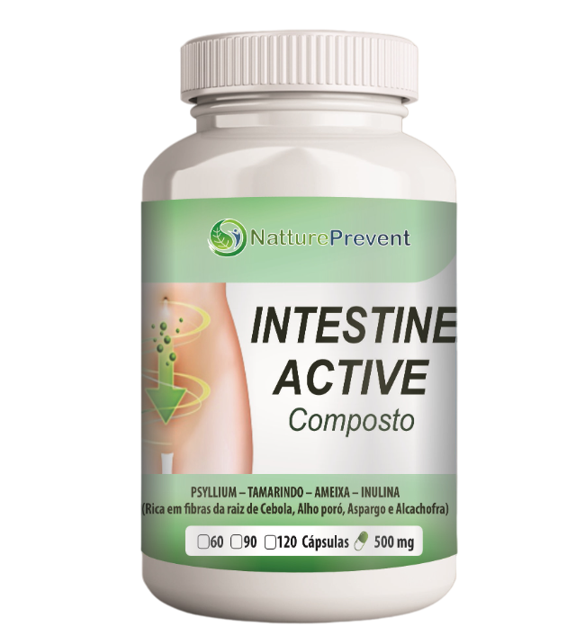 Comprar Intestine Active Composto 500 mg - de R$22,40 a R$29,69