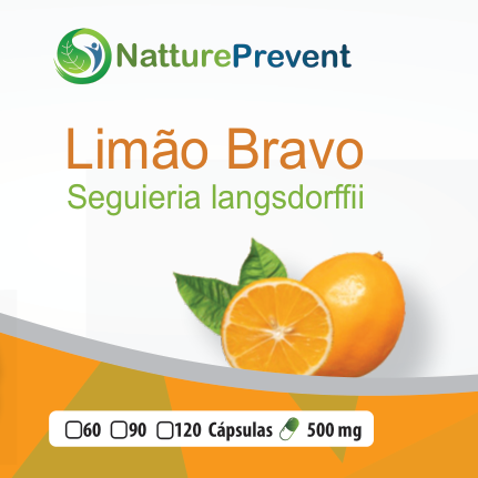 Comprar Limão Bravo 500 mg - de R$19,70 a R$26,99 - Naturaisweb