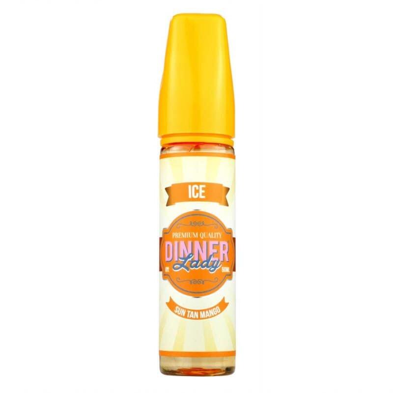 Dinner Lady: Juice Sun Tan Mango - Ice | Free Base