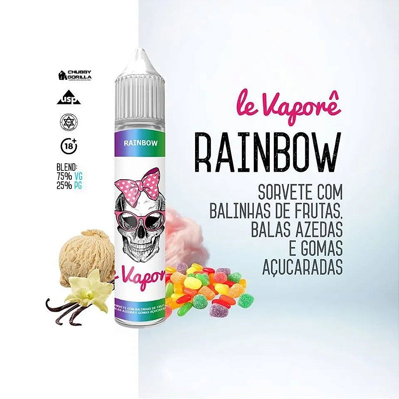 Líquido Rainbow - Le Vaporê