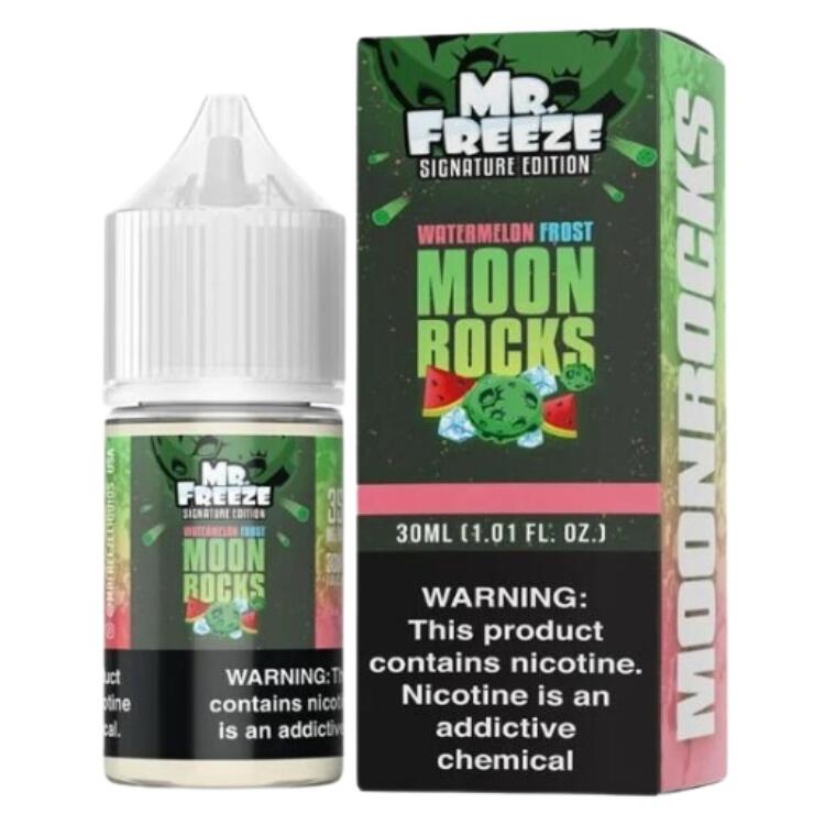 Mr. Freeze: Juice NicSalt Watermelon Frost Moon Rocks