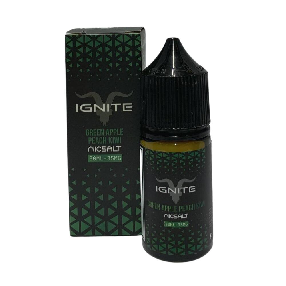 Ignite: Juice Green Apple Peach Kiwi - nic salt
