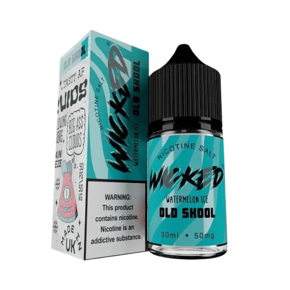Wicked: Juice Watermelon Ice Old Skool - nic salt