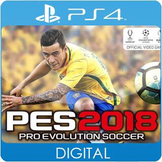 PES 2018 PS4 ou PS5 em mídia digital original