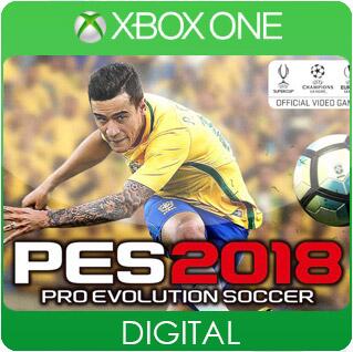 PES 2018 Xbox One ou Xbox Series em mídia digital original