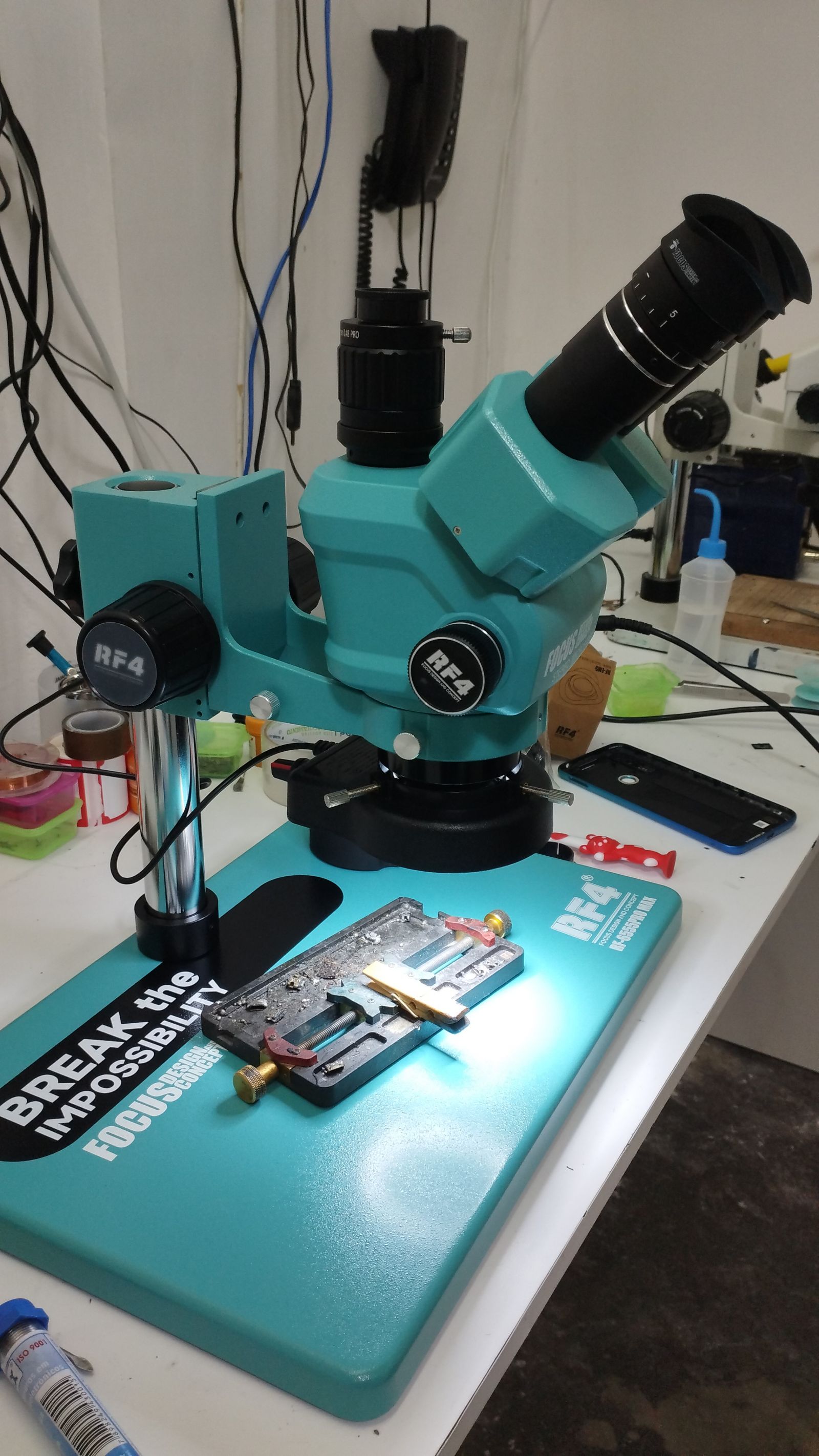 Comprar Microscópio Trinocular RF4 RF-6555 PRO MAX 2024 - HCELL ...