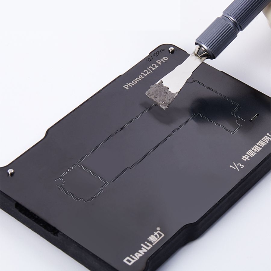 Comprar Plataforma de Reballing de Placa QIANLI 4 em 1 iPhone 12 Series ...