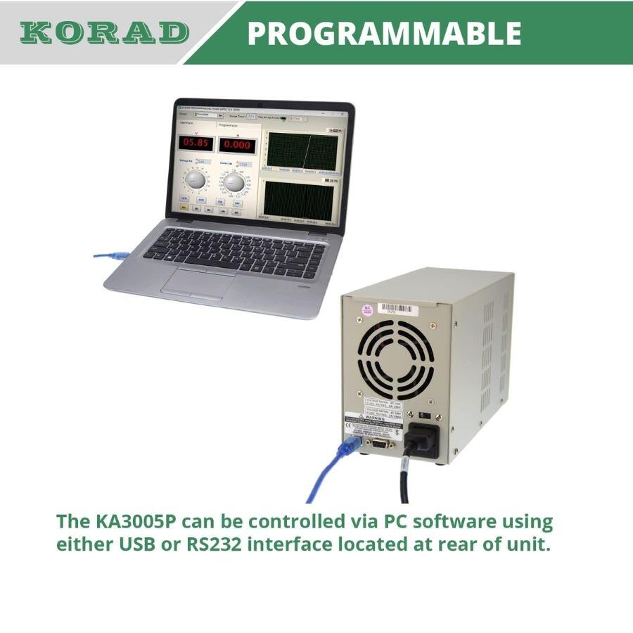 Comprar Fonte Digital KORAD KA3005P 30V 5A USB - HCELL Distribuidor - O Maior do Nordeste