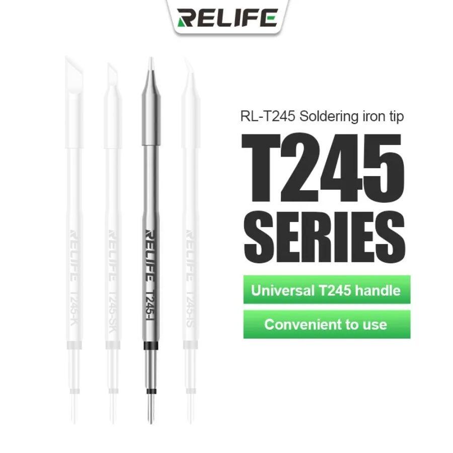 Comprar Ponta de Ferro RELIFE RL-T245-I Reta - a partir de R$49,50 - HCELL Distribuidor - O ...