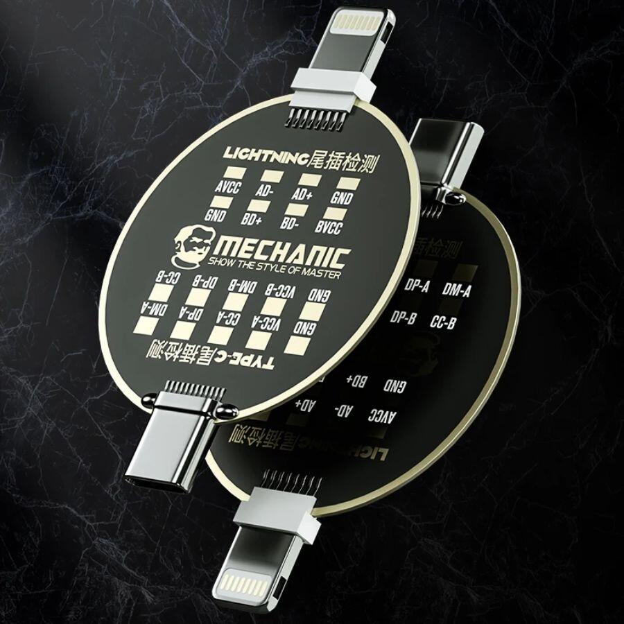 Comprar Dock Test MECHANIC T-810 Type-C e Lightning - a partir de R$24,64