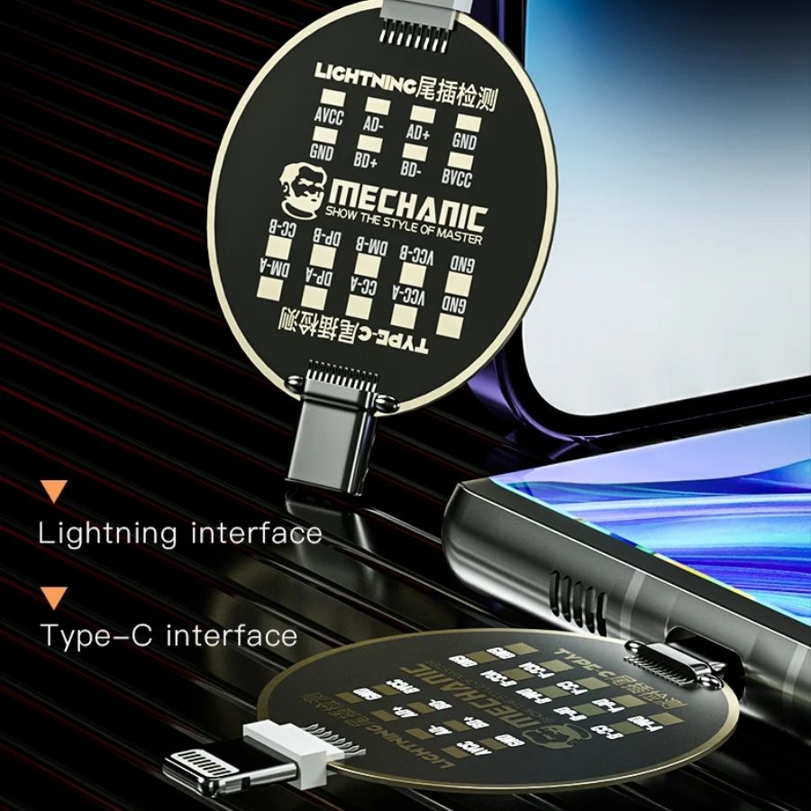 Comprar Dock Test MECHANIC T-810 Type-C e Lightning - a partir de R$24 ...