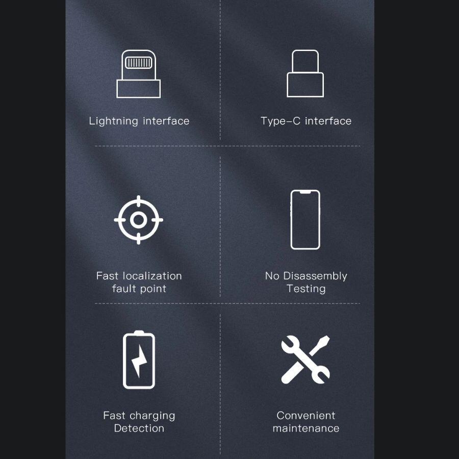 Comprar Dock Test MECHANIC T-810 Type-C e Lightning - a partir de R$25 ...