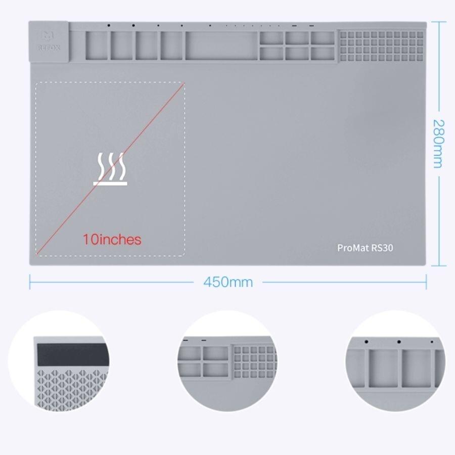 Comprar Manta Térmica Antiestática REFOX RS30 ProMat 450x280mm - HCELL ...