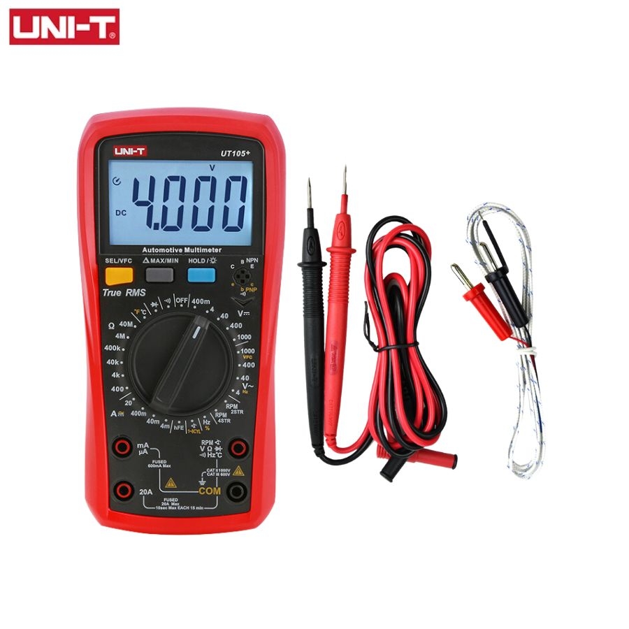 Comprar Multímetro Digital UNI-T UT105+ - HCELL Distribuidor - O Maior ...