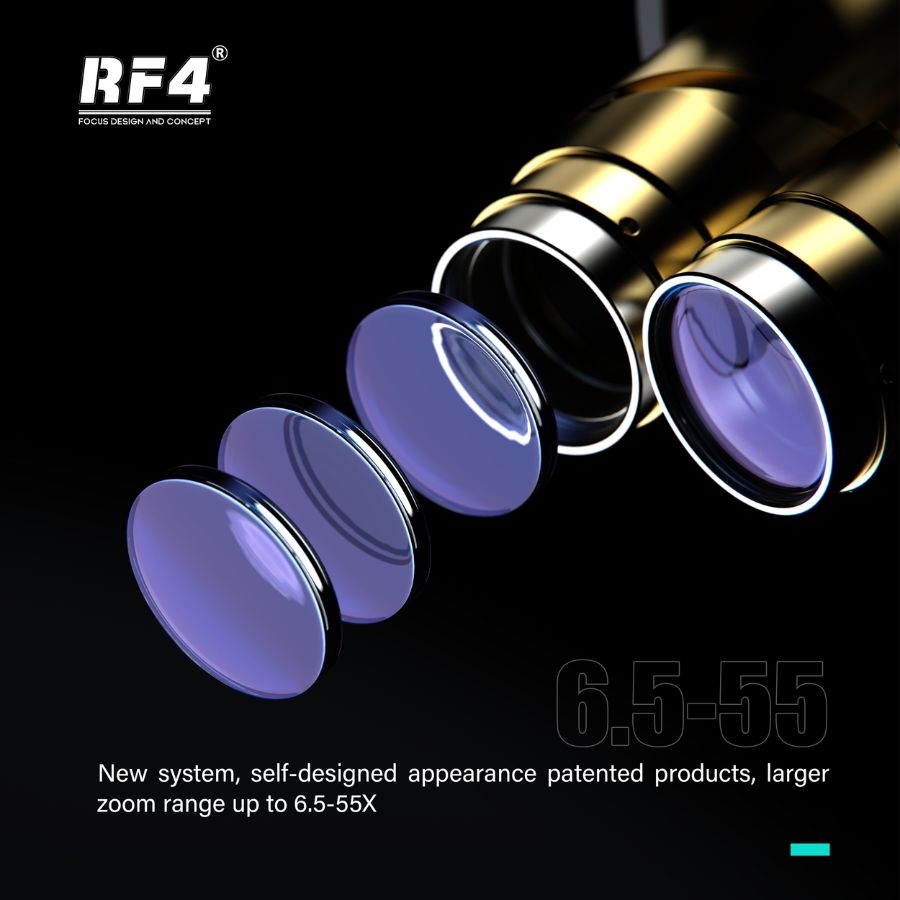 Comprar Microscópio Trinocular RF4 RF-6555 PRO MAX 2024 - HCELL ...