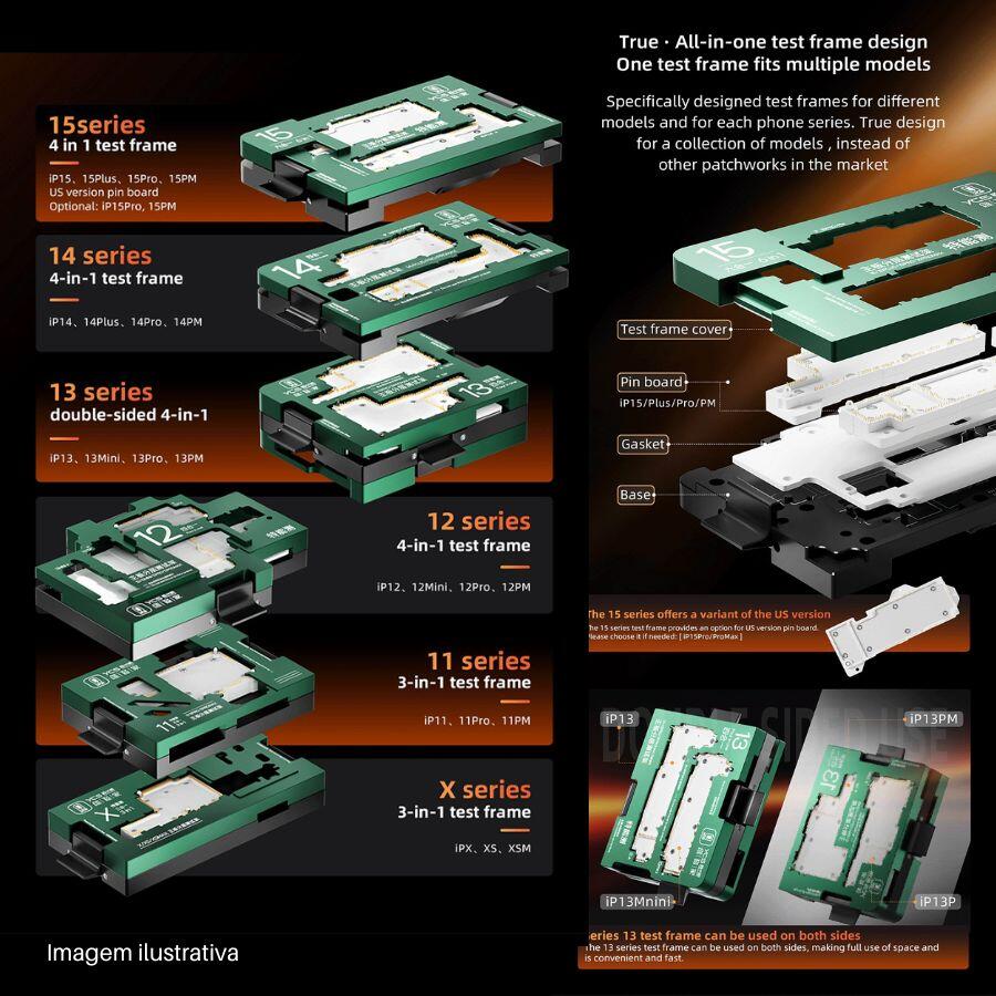 Comprar Plataforma de Teste YCS iSocket iPhone 15 Series - a partir de ...