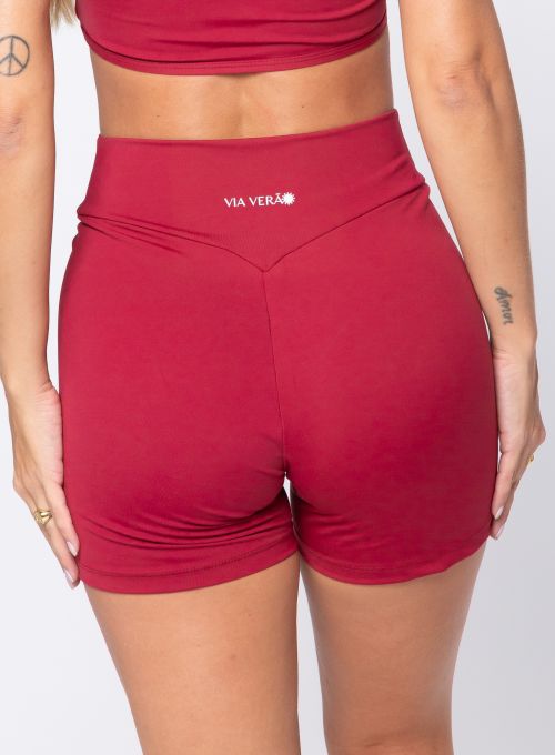 Comprar Shorts Basic - Vermelho cherry - VIA VERÃO