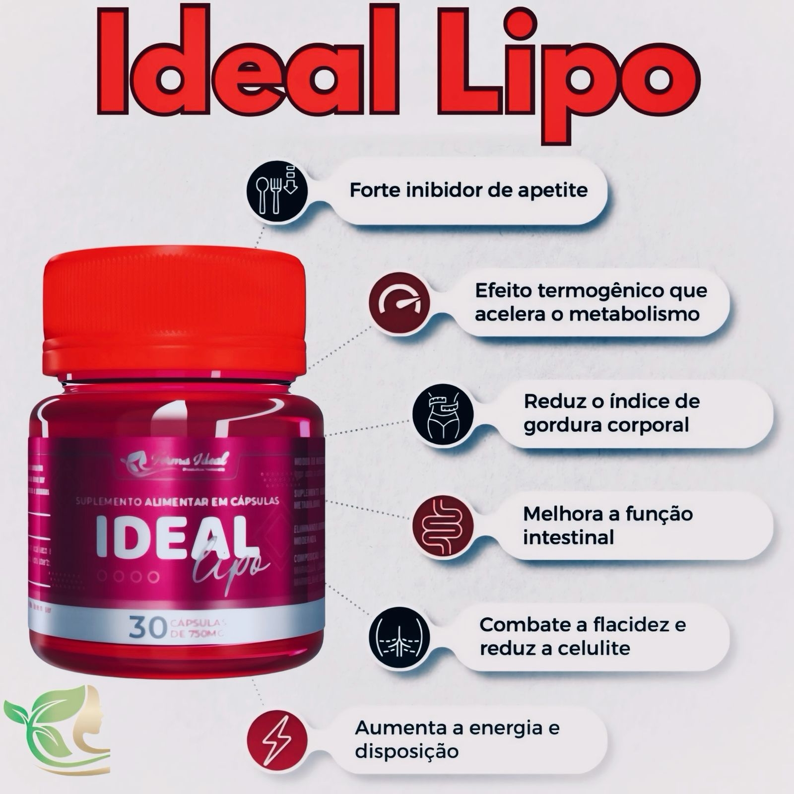 Comprar IDEAL LIPO - R$180,00 - Forma Ideal Natural
