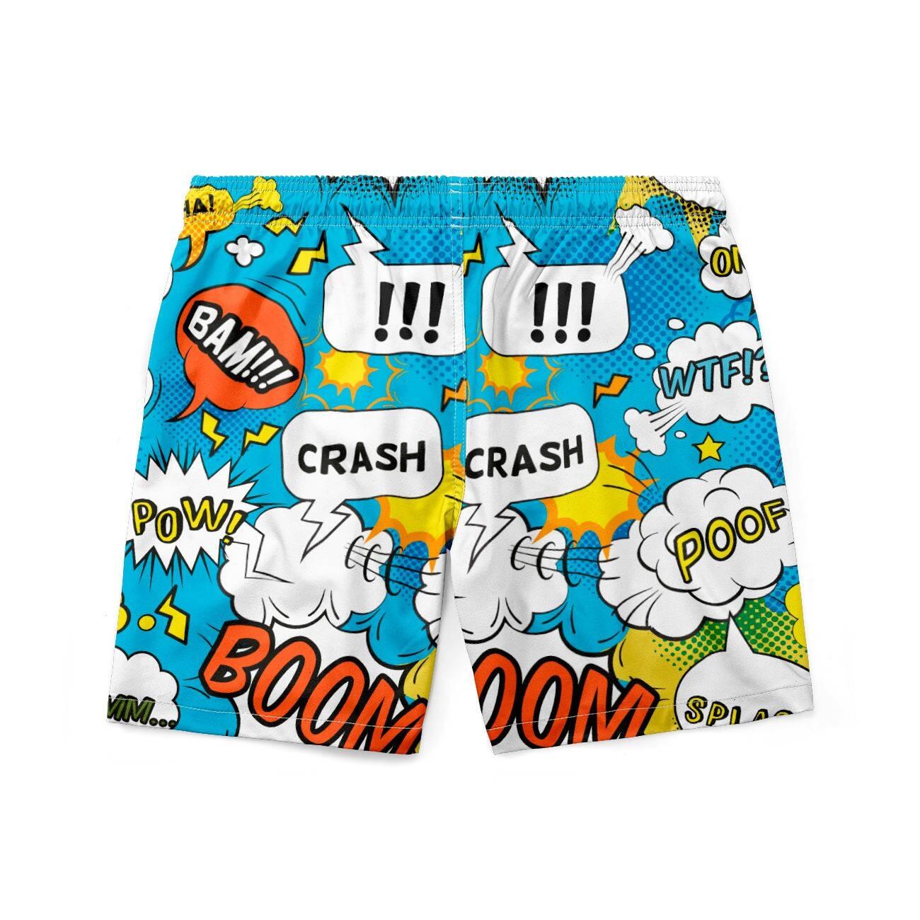 Short Crash Pow Tactel Masculino - R$40,00