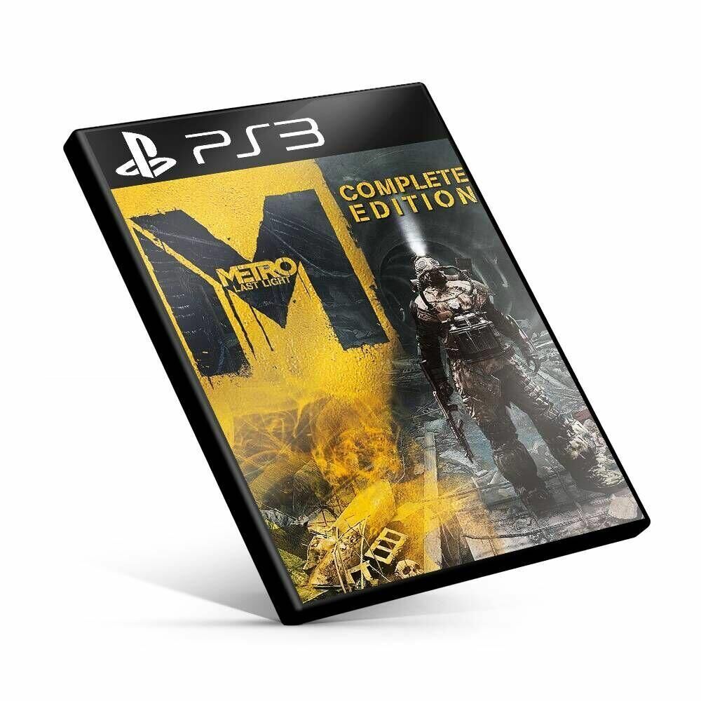Comprar Metro Last Light - Complete Edition - Ps3 Mídia Digital - de R ...
