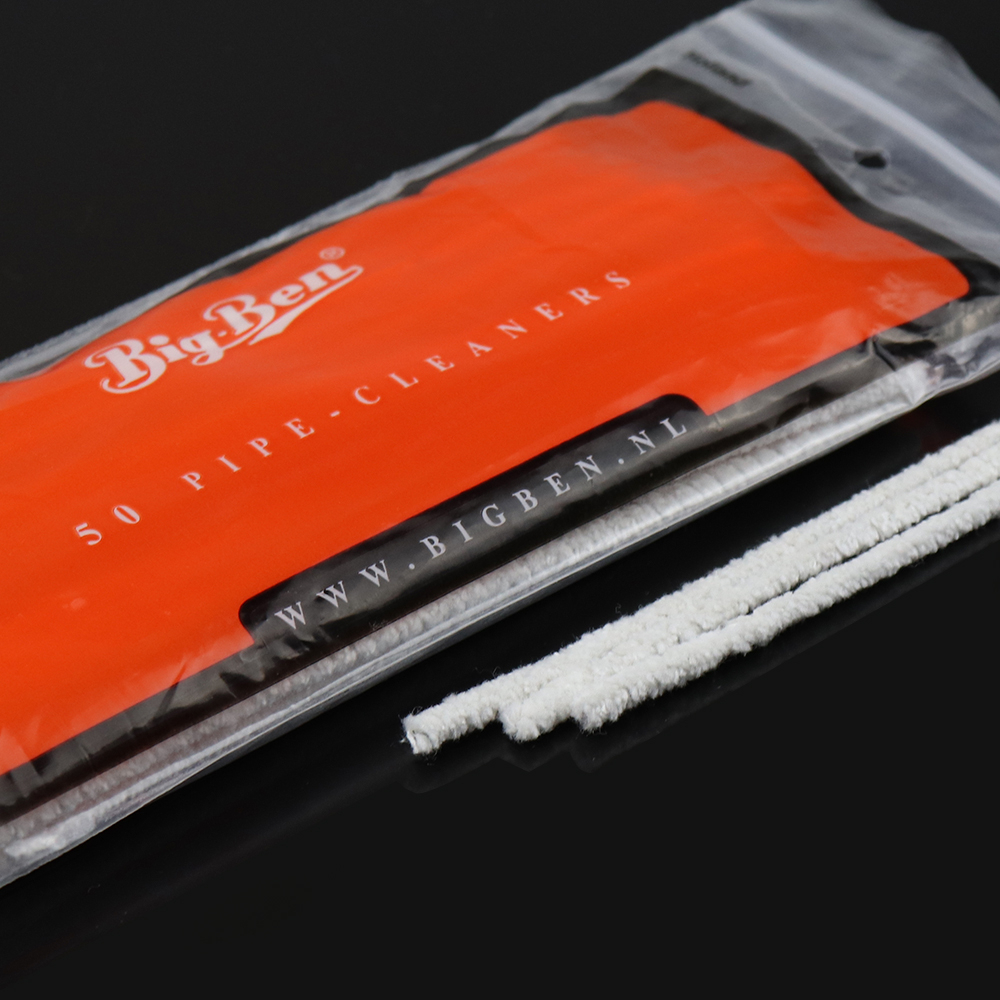 Comprar Limpador de Cachimbo de Algodão Big Ben Branco - Pacote com 50 ...