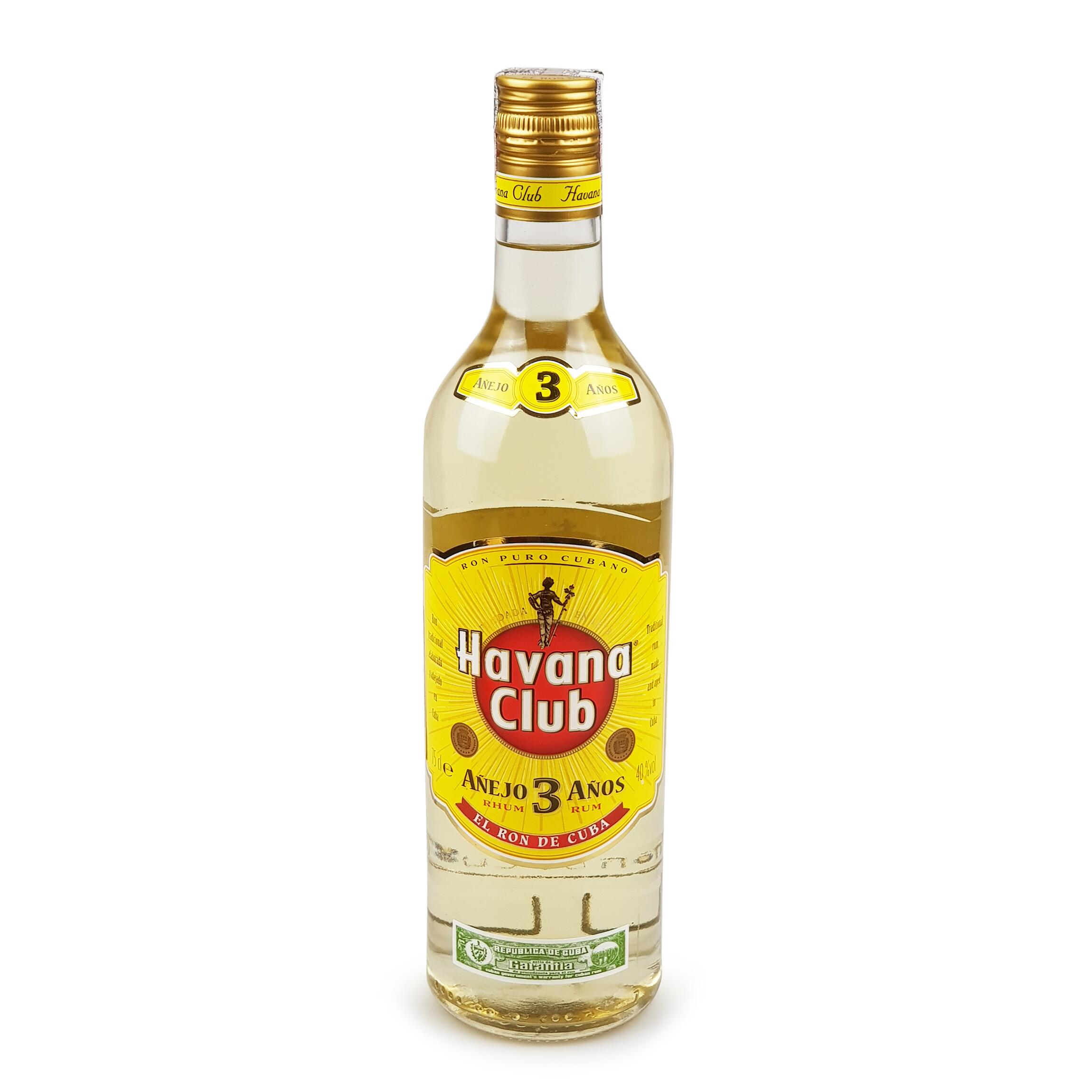 Comprar Rum Havana Club Añejo 3 Anos 750ml - Tabacaria Online ...