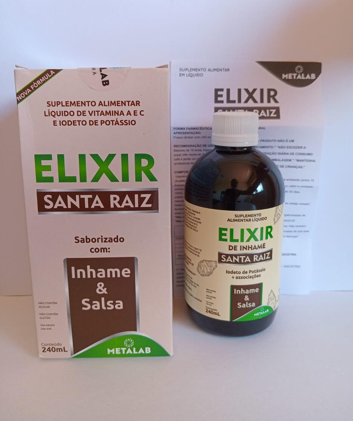 Elixir de inhame, depurativo para o sangue