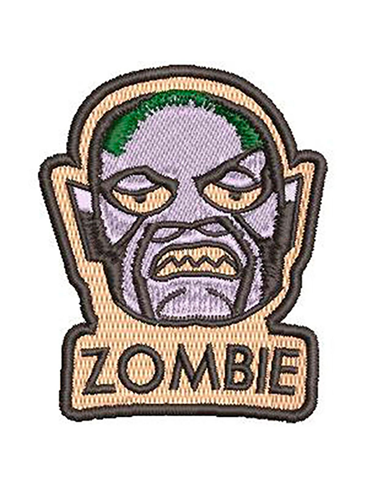 Comprar Patch Bordado Zombie 7x5,5 cm Cód.2788 - a partir de R$18,04