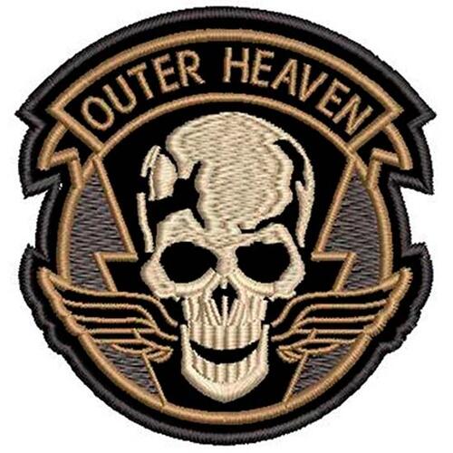 Comprar Patch Bordado Outer Heaven 9,5x9 cm Cód.4220 - a partir de R$16,30