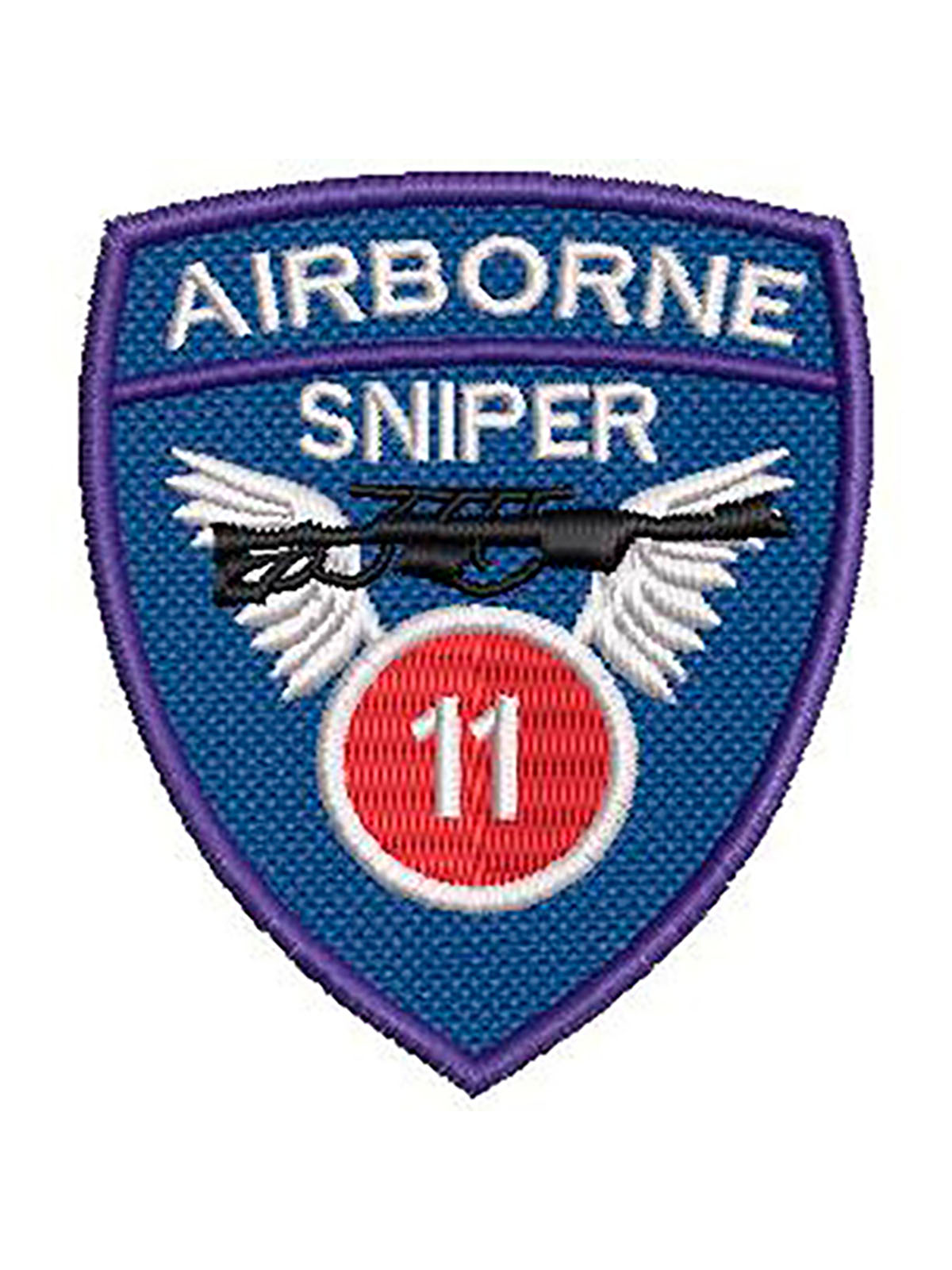 Comprar Patch Bordado Airborne Sniper 7,5x6,5 cm Cód.2250 - a partir de R$18,04