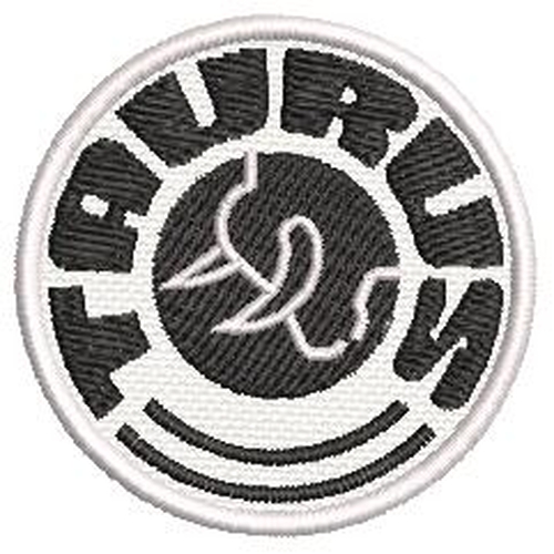 Comprar Patch Bordado Taurus 6x6 cm Cód.2377 - a partir de R$9,93