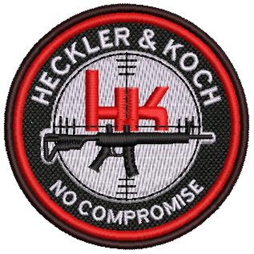 Comprar Patch Bordado Shotgun Heckler e Koch 8x8 cm Cód.2394 - a partir ...