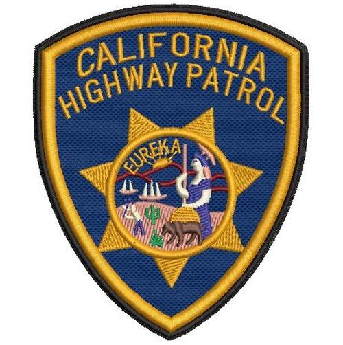 Comprar Patch Bordado Califórnia Highway Patrol 11,5x9,5 cm Cód.2407 ...