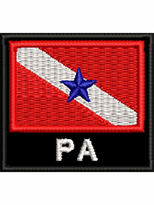 Comprar Patch Bordado Bandeira Estado Pará PA 4,5x5 cm Cód.BNE42 - a ...
