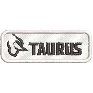 Comprar Patch Bordado Taurus 3x8 cm Cód.2412 - a partir de R$12,42