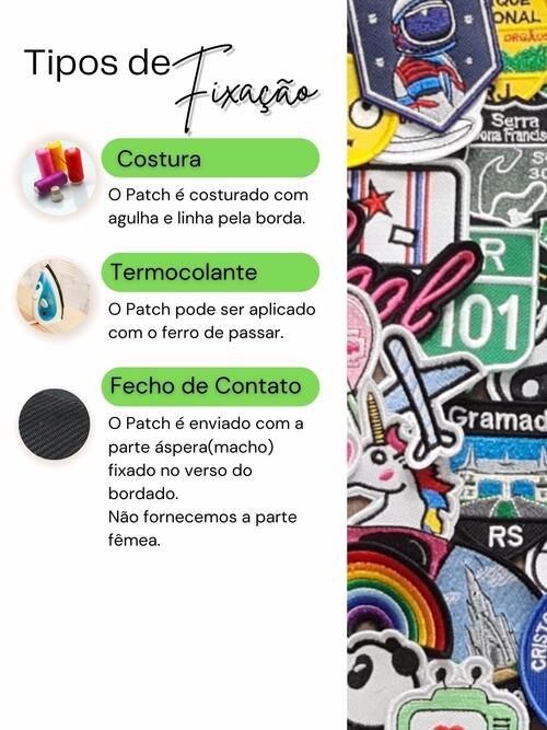 Comprar Patch Bordado Mão Ok Certinho 5x5 cm Cód.3451 - a partir de R$12,42