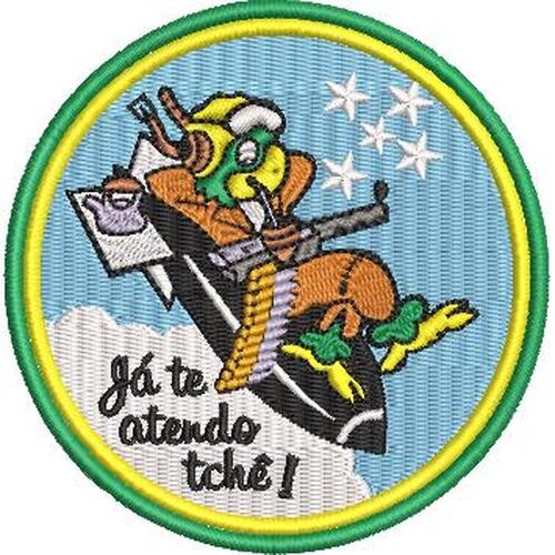 Comprar Patch Bordado Esquadrão Pampa 9x9 cm Cód.2422 - a partir de R ...