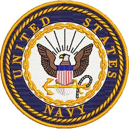 Comprar Patch Bordado Aviação United States Navy 9,5x9,5 cm Cód.5207 ...
