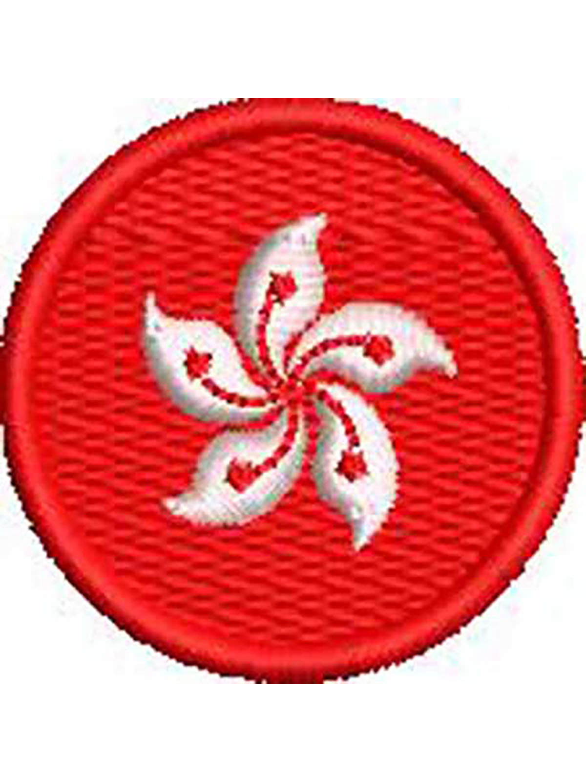 Comprar Patch Bordado Bandeira Hong Kong 4x4 cm Cód.BDR3 - a partir de ...
