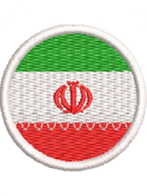 Comprar Patch Bordado Bandeira Irã 4x4 Cód.BDR203 - a partir de R$6,05