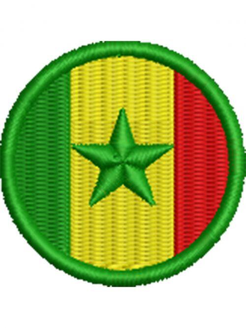 Comprar Patch Bordado Bandeira Senegal 4x4 Cód.BDR230 - a partir de R$7,57