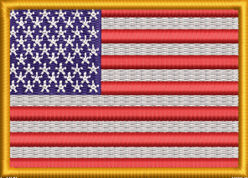 Comprar Patch Bordado Bandeira EUA 6,5x9 cm Cód.6048 - a partir de R$14 ...