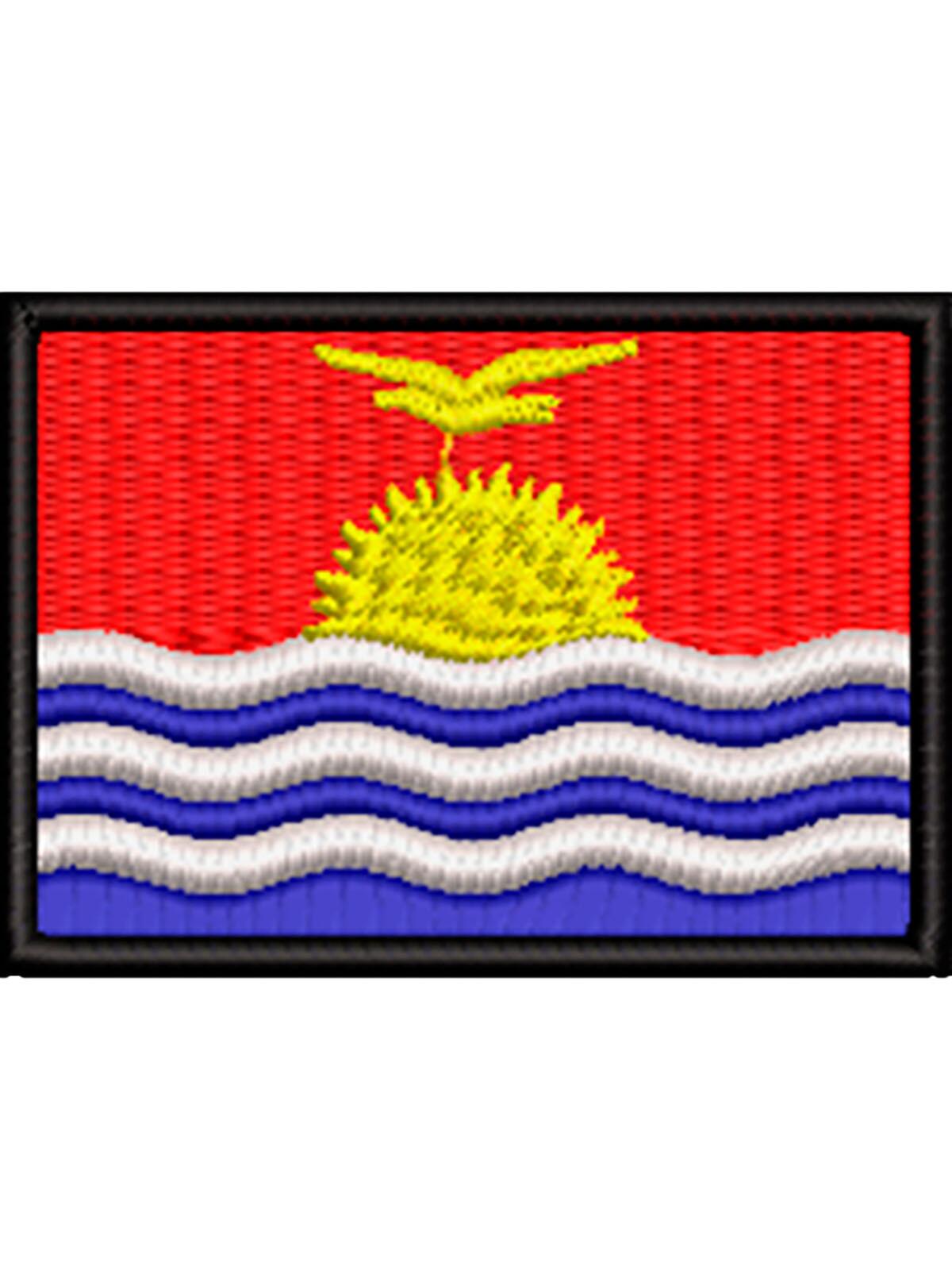 Comprar Patch Bordado Bandeira Kiribati 5x7 cm Cód.BDP472 - a partir de ...