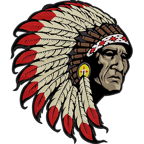 Comprar Patch Bordado Índio 30x25 cm Cód.6133 - a partir de R$96,84
