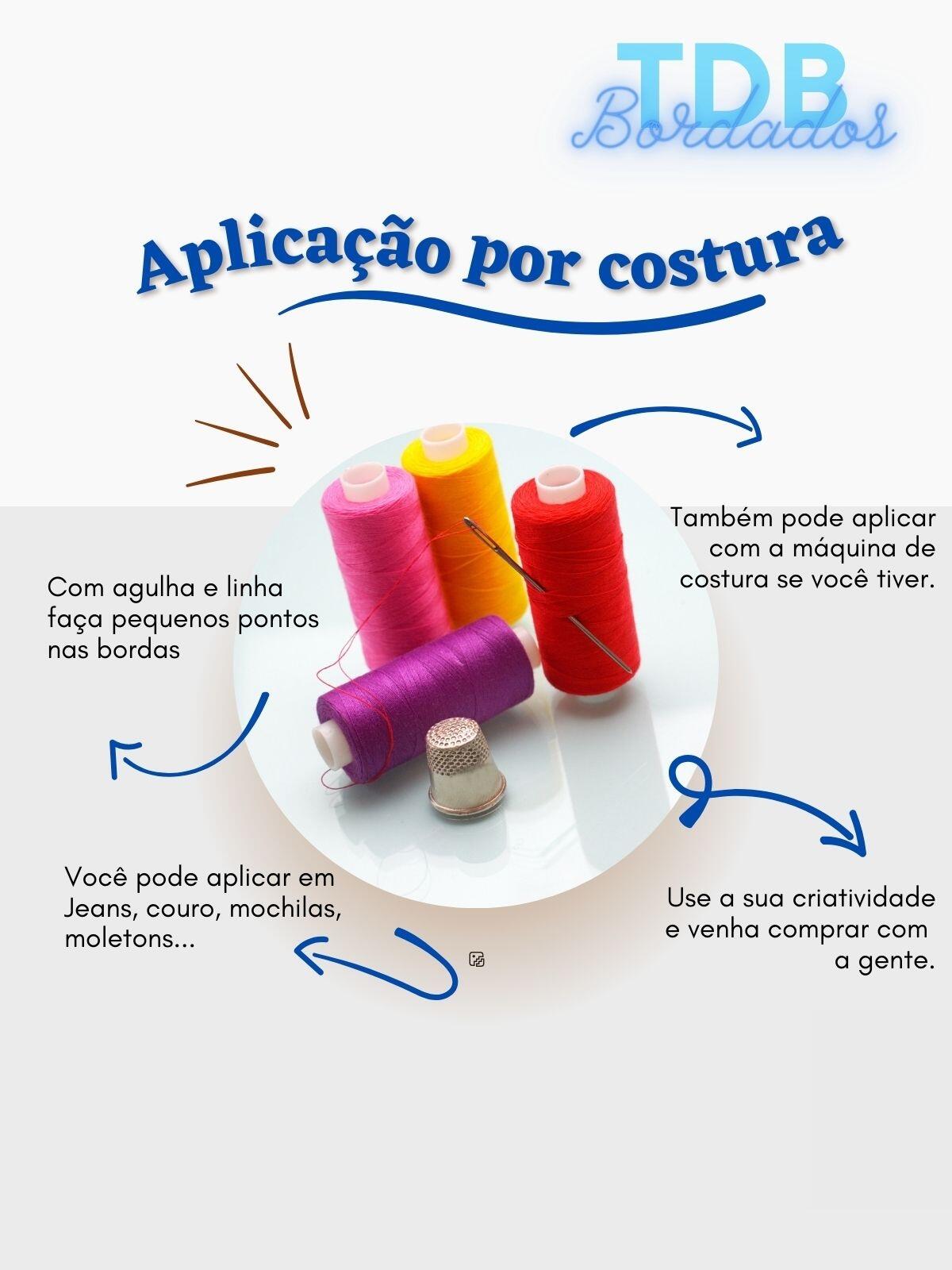 Comprar Patch Bordado Dog cachorro 3,5x4 cm Cód.6220 - a partir de R$14,36